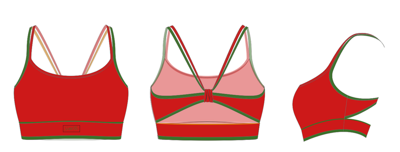 Holiday Edition Bow Bra- Available Now – Suttle Flex Dance Wear